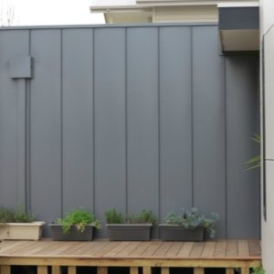 New Colorbond colour used in residential project - True Blue Roofing