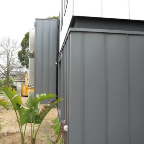 New Colorbond colour used in residential project - True Blue Roofing