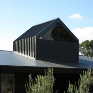 Residential retreat features Colorbond® Nailstrip Roofing and Wall ...