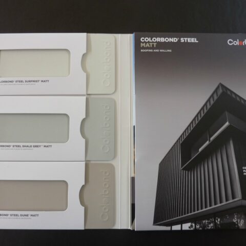 Colorbond®Steel MATT Roofing and Walling - True Blue Roofing
