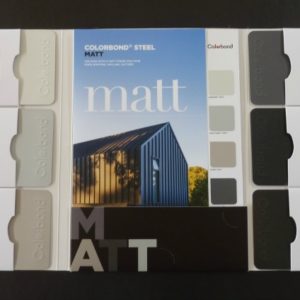 Colorbond®Steel MATT Roofing and Walling - True Blue Roofing