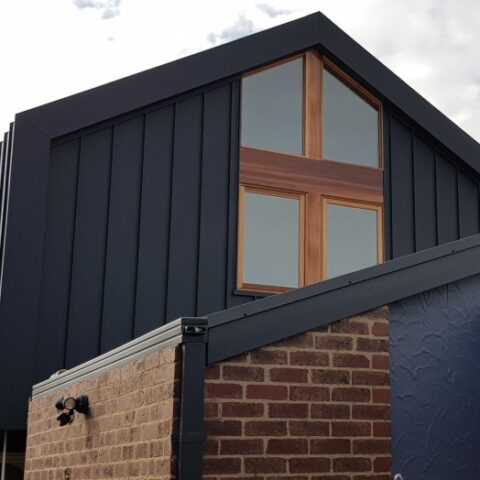 Colorbond Matt Standing Seam Project in Newtown - True Blue Roofing